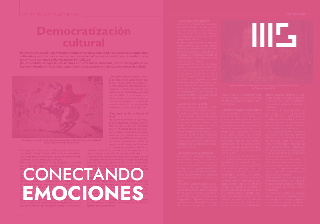 Miguel Galdón | Conectando emociones a través de la música y el teatro